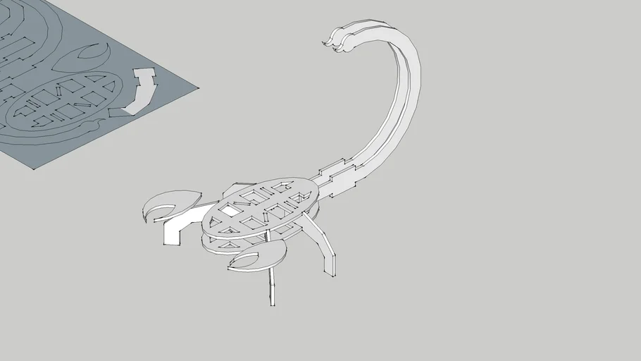 Y4 Quad Copter Multi Copter Scorpion | 3D Warehouse