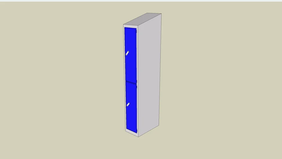 Double Locker | 3D Warehouse