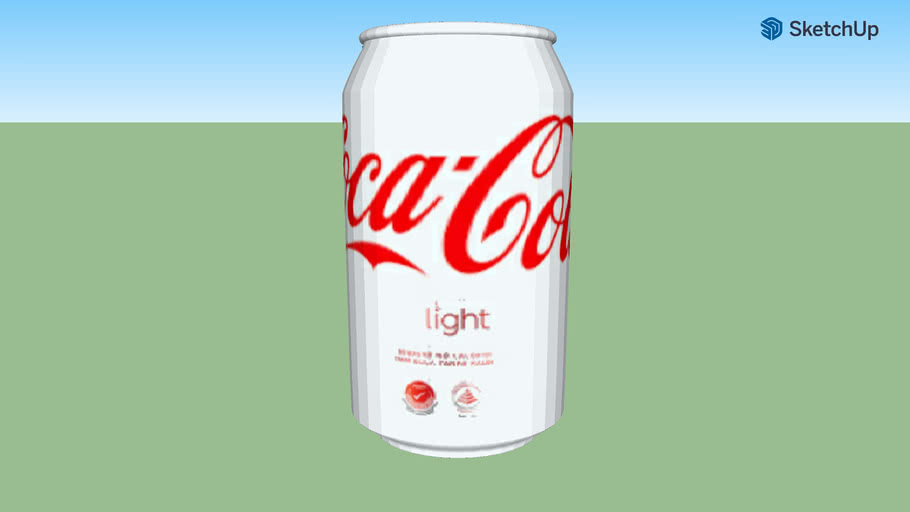 Coca Cola Light can | 3D Warehouse