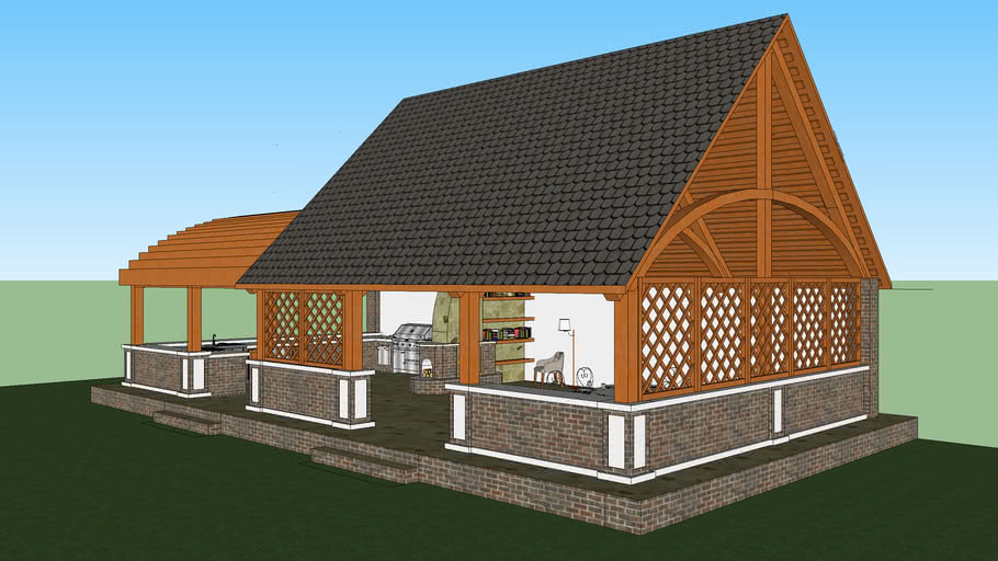 outdoor kitchen | 3D Warehouse
