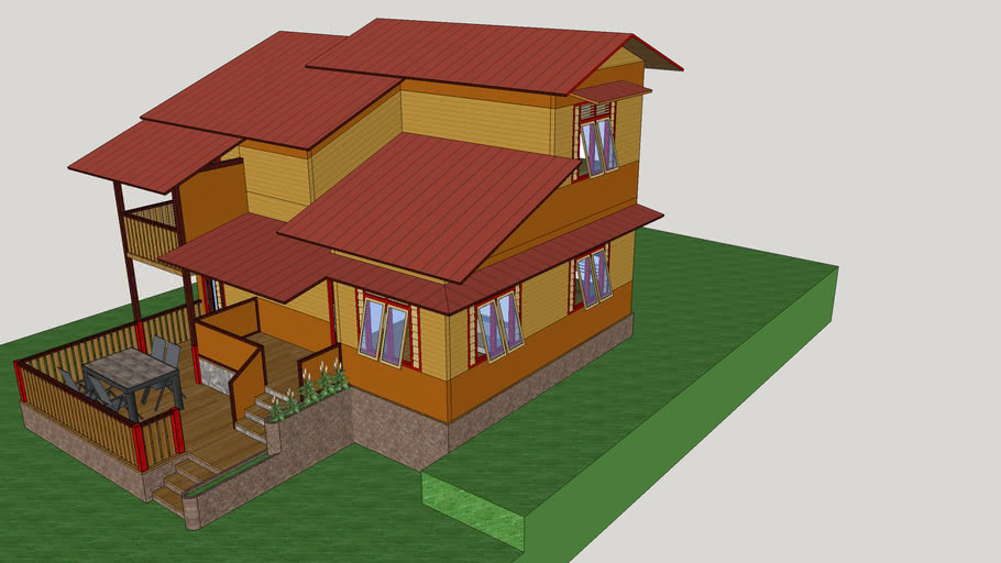 WOOD HOUSE | 3D Warehouse