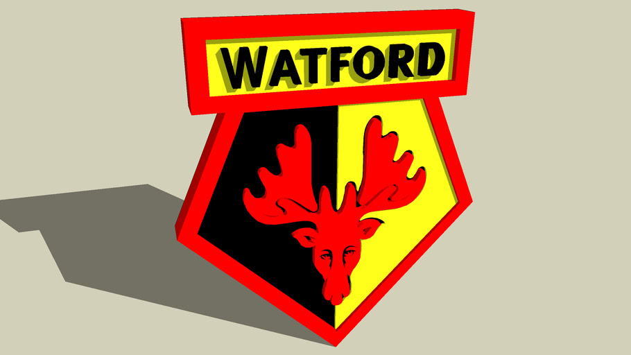 Watford FC Crest | 3D Warehouse