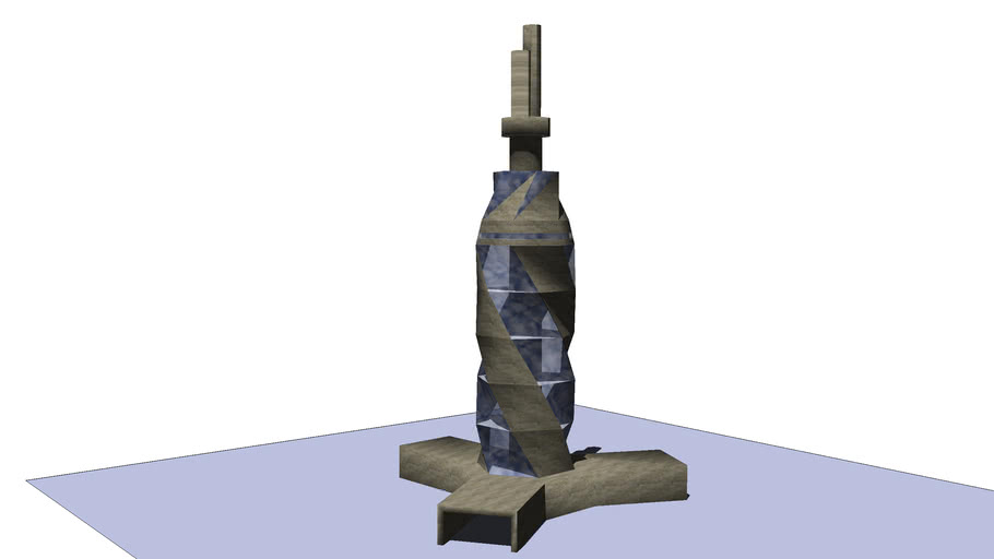 Twisting Skyscraper building | 3D Warehouse