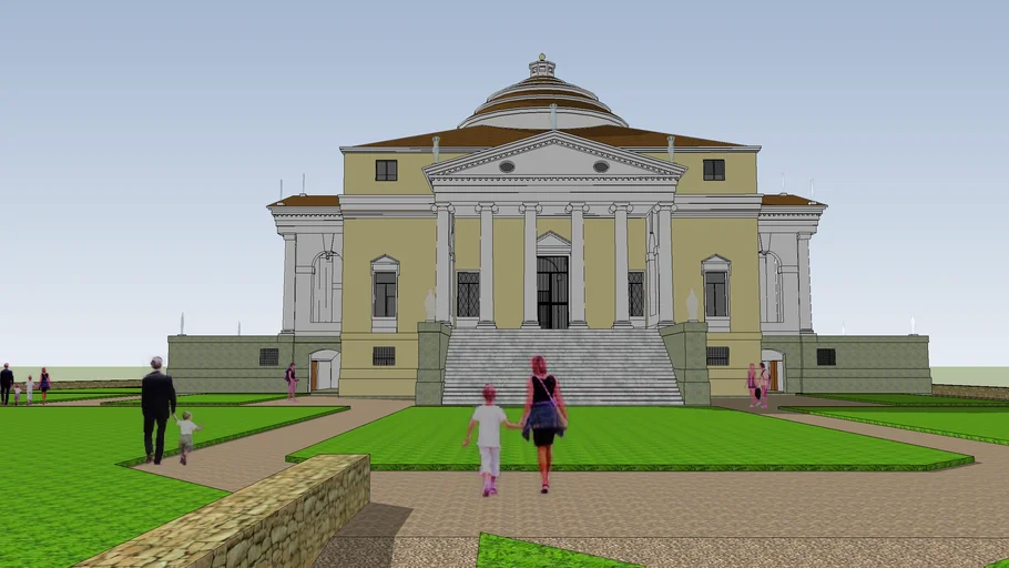 La Rotonda Palladio | 3D Warehouse