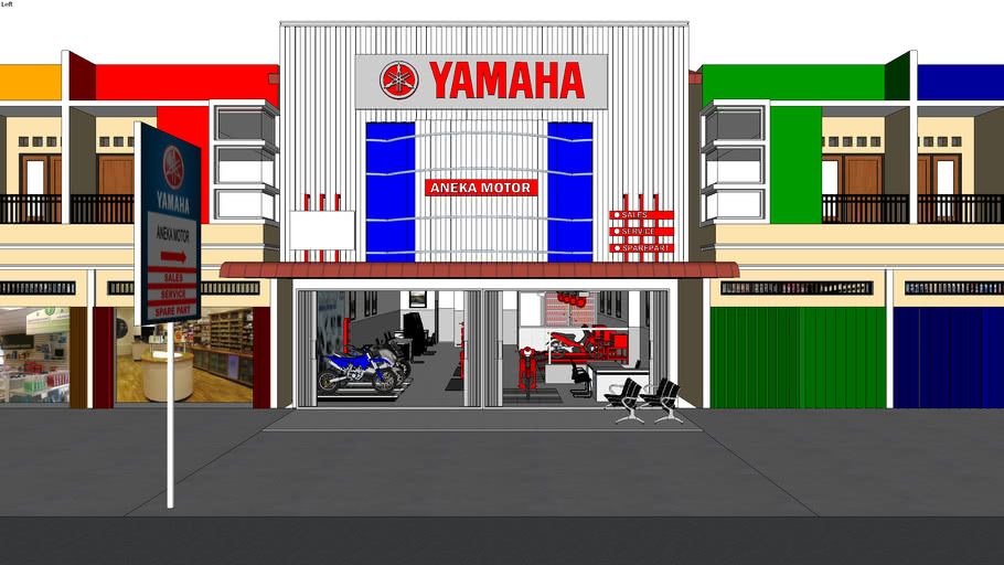 Yamaha Showroom Idea | 3D Warehouse