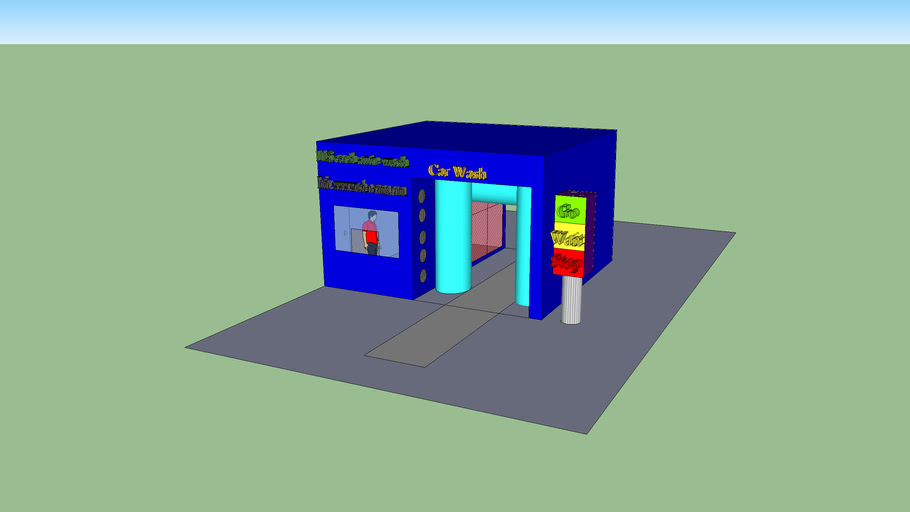 Auto Car Wash | 3D Warehouse