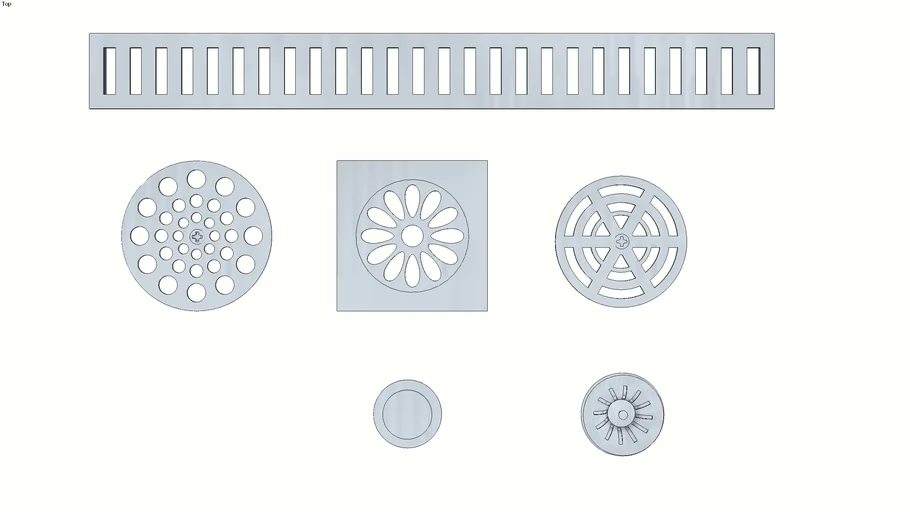 Drain grid | 3D Warehouse