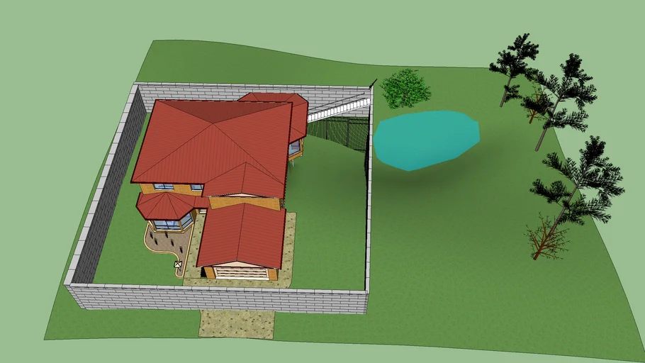 anti zombie house | 3D Warehouse