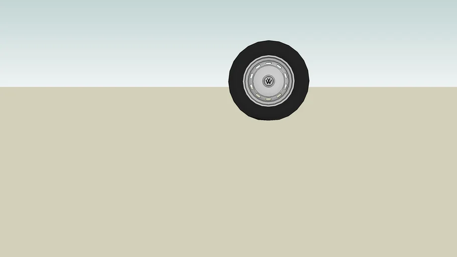 stock VW rims | 3D Warehouse