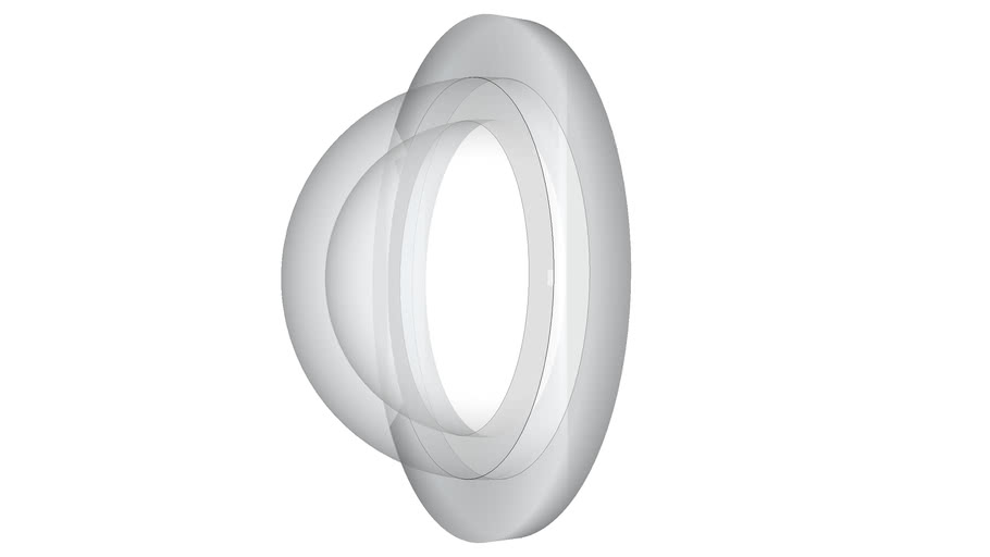 Concave-convex lens | 3D Warehouse