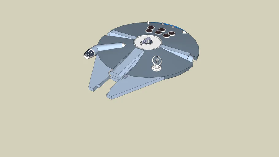 millenium falcon | 3D Warehouse
