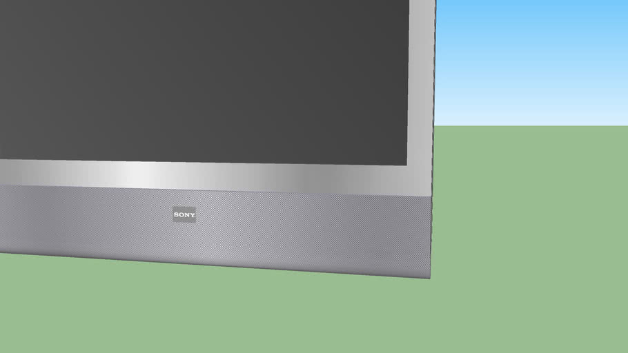 sony bravia 40' lcd tv | 3D Warehouse