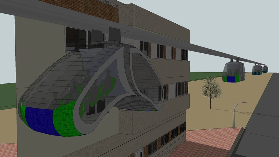 teleferico | 3D Warehouse