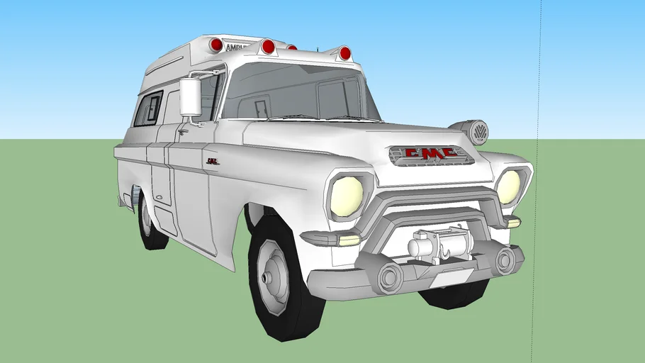 1955 GMC Carryall New Version | 3D Warehouse