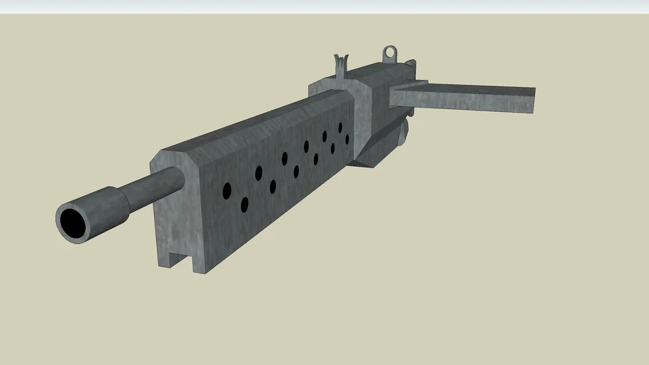 .50 calibre Machine Gun | 3D Warehouse