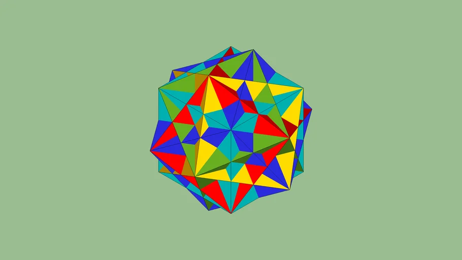 5 cubes compound | 3D Warehouse