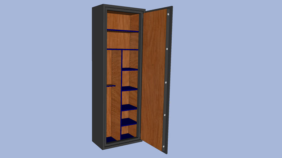 Gun Safe Shelving | 3D Warehouse