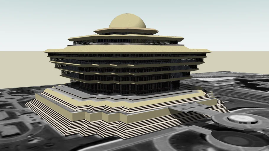 model of the ministry of interior,riyadh,ksa | 3D Warehouse
