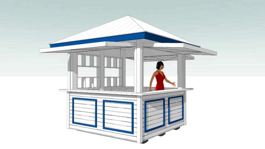 Beach Hut | 3D Warehouse