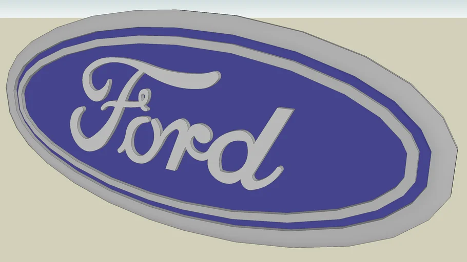 Ford Badge | 3D Warehouse
