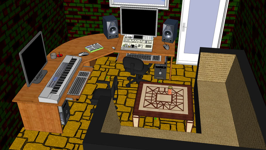 Sound studio N.G. RACORD`Z | 3D Warehouse