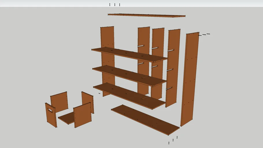 Book-shelf | 3D Warehouse