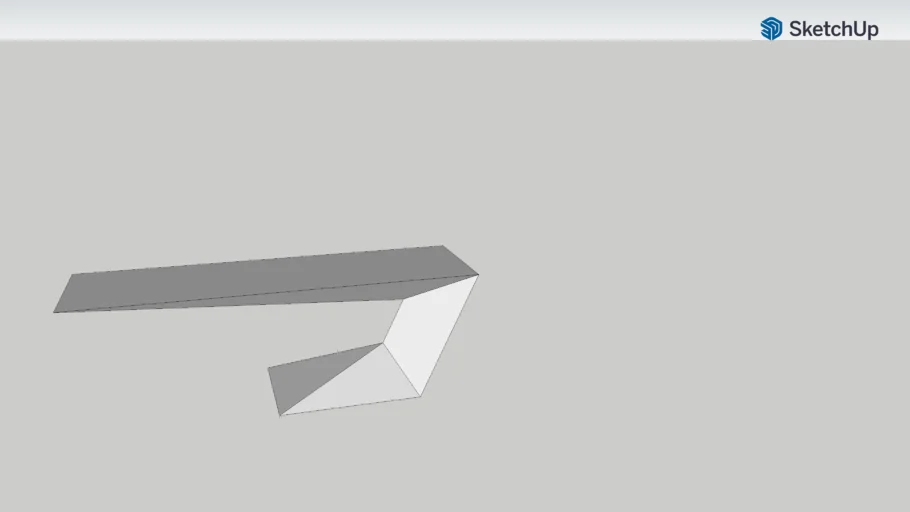 modern desk | 3D Warehouse