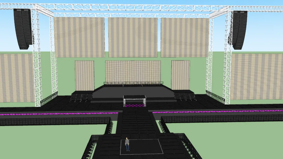 Concert Stage | 3D Warehouse