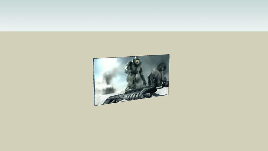 Halo 3 Master Chief Painting | 3D Warehouse