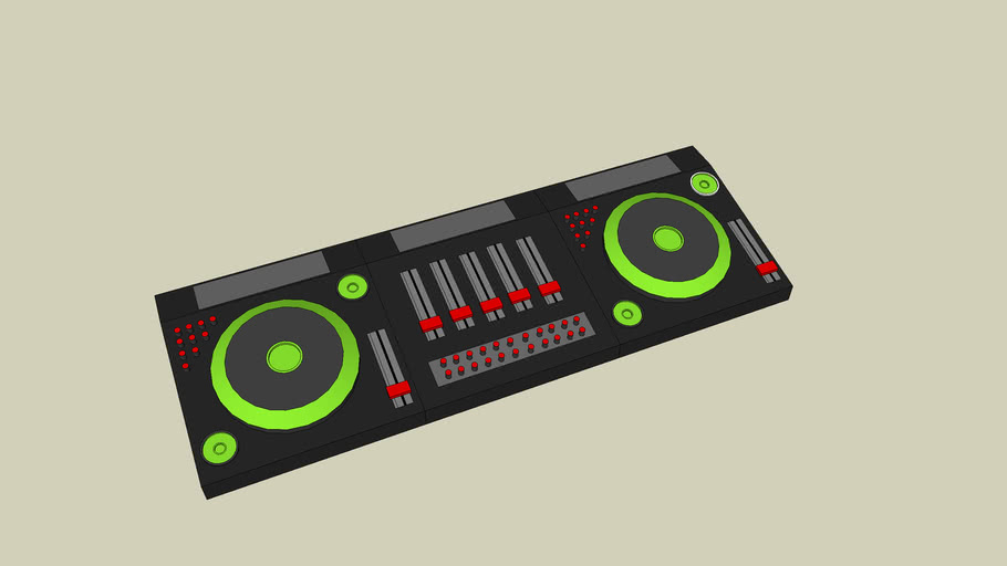 DJ Table | 3D Warehouse
