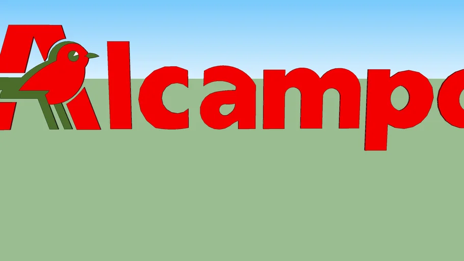 Logo Alcampo | 3D Warehouse