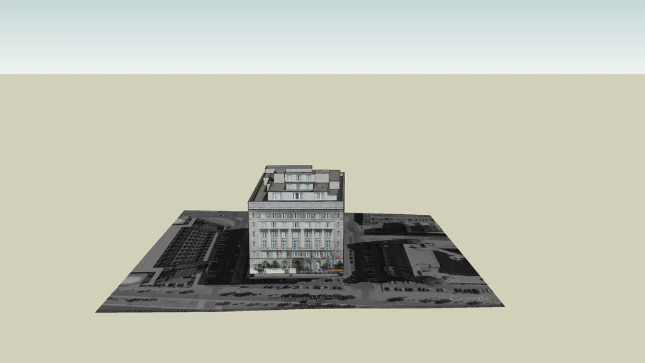 Cunard Building | 3D Warehouse