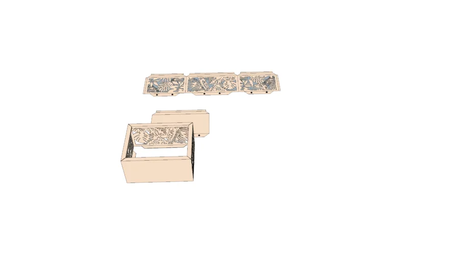 MATERA_Lámina plegada COLLED ROLLED 1.5mm | 3D Warehouse