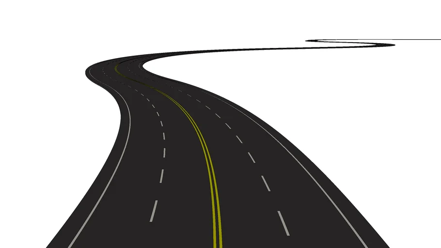 curve road | 3D Warehouse