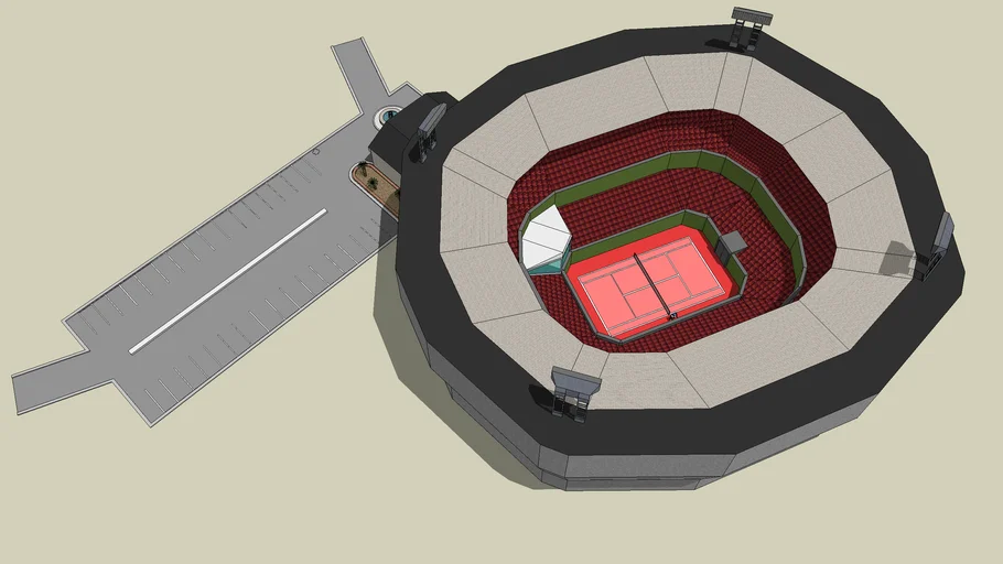 tennis arena | 3D Warehouse