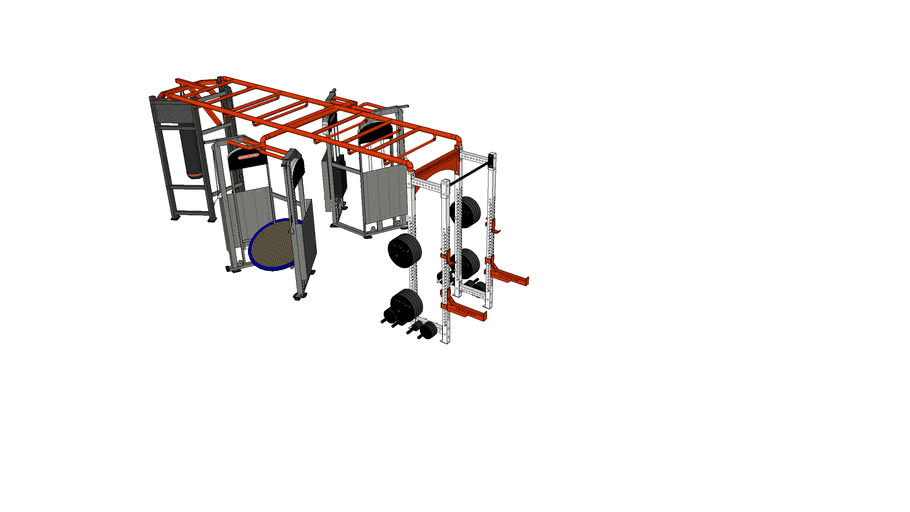 Functional Training Zone | 3D Warehouse