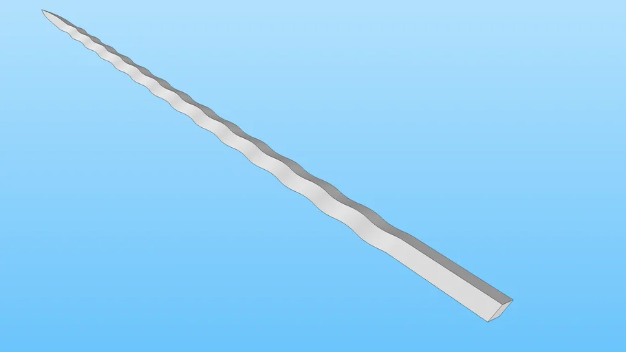 Flambard blade - Flame bladed sword | 3D Warehouse