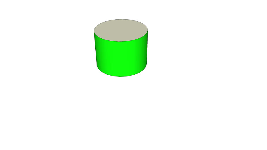green cylinder | 3D Warehouse