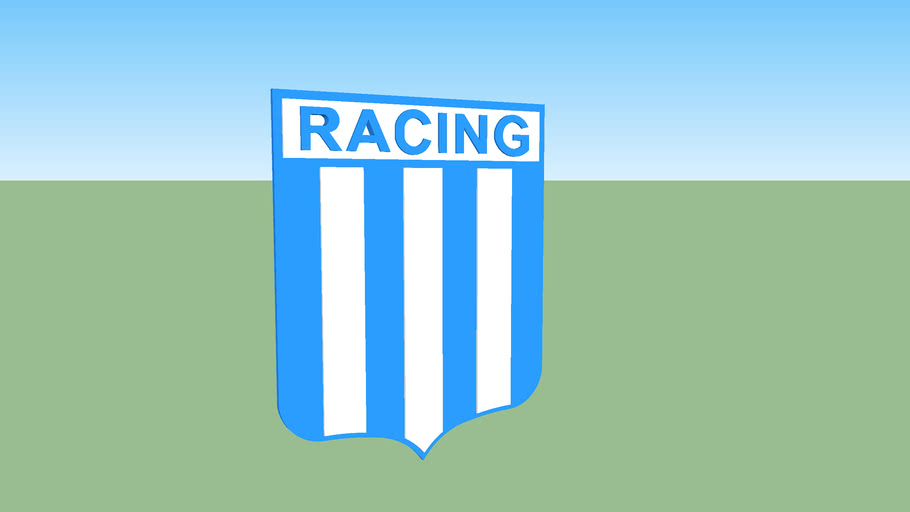 Escudo del Racing Club de Avellaneda | 3D Warehouse