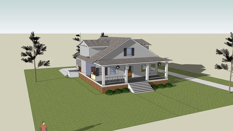 Sketchup Home Design Modern House Elevation Sketchup Projects
