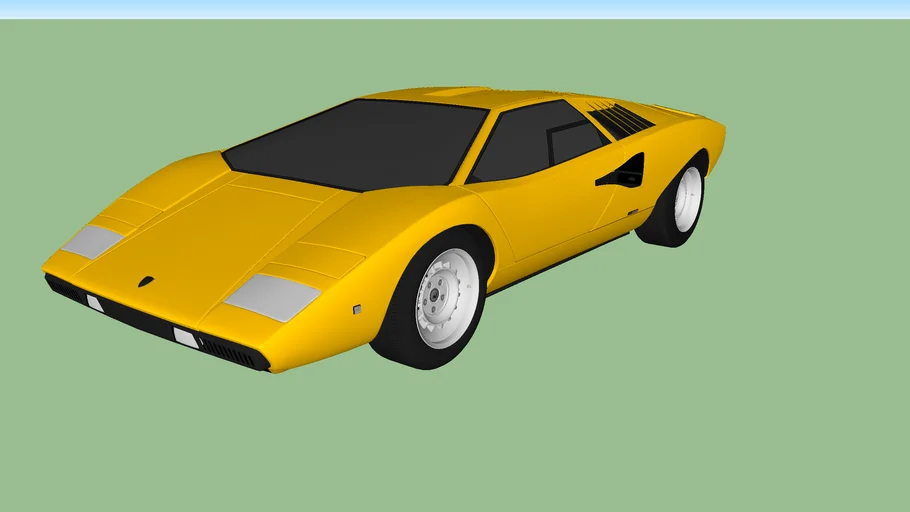 Countach LP500 | 3D Warehouse