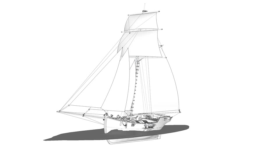 Sloop | 3D Warehouse