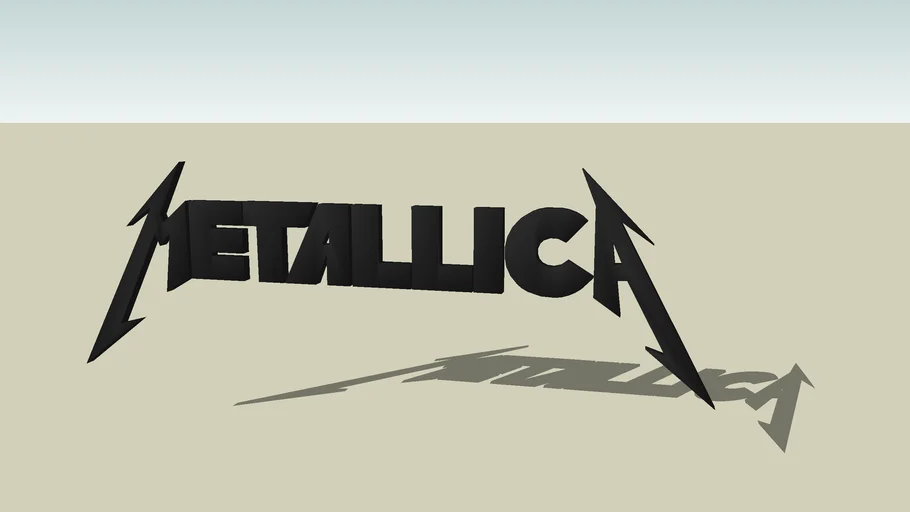 Metallica Logo | 3D Warehouse