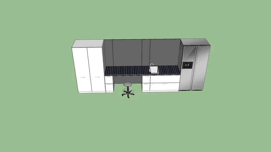 garage storage cabinet | 3D Warehouse