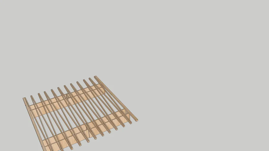 Tojo V Bed 190cm x 172cm | 3D Warehouse