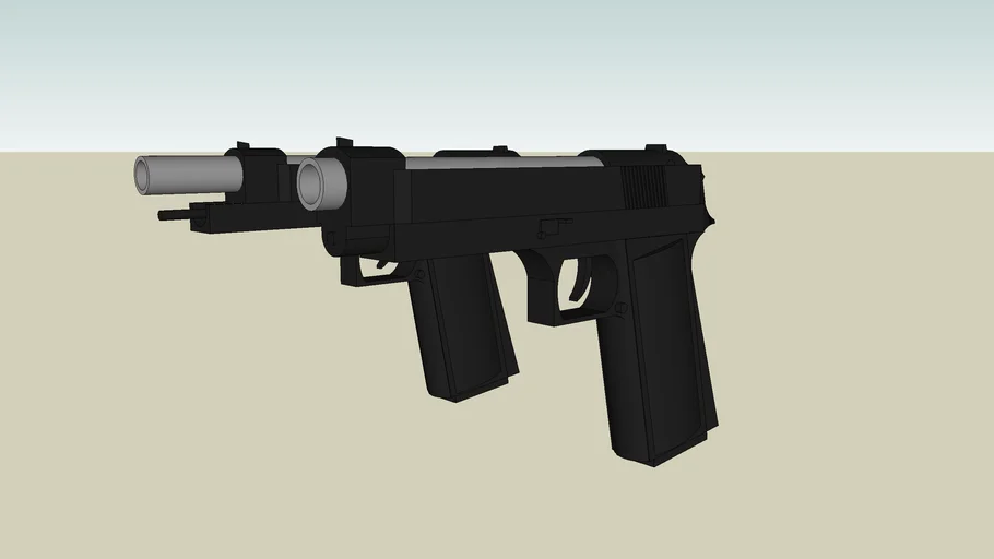 gun M92F | 3D Warehouse