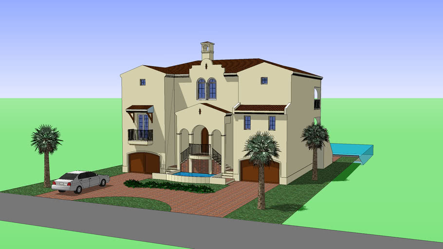 Mediterranean Custom | 3D Warehouse