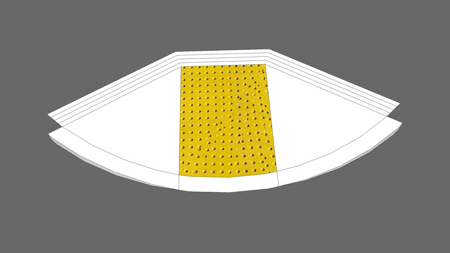 Corner Curb Ramp | 3D Warehouse