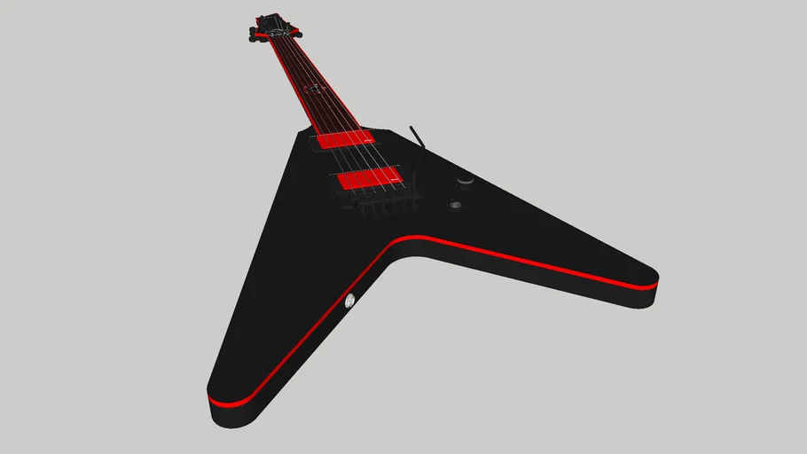 Gary Holt's Custom Schecter | 3D Warehouse