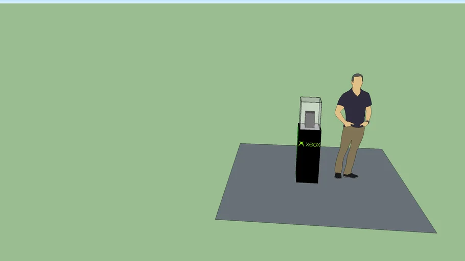 xbox one x stand | 3D Warehouse